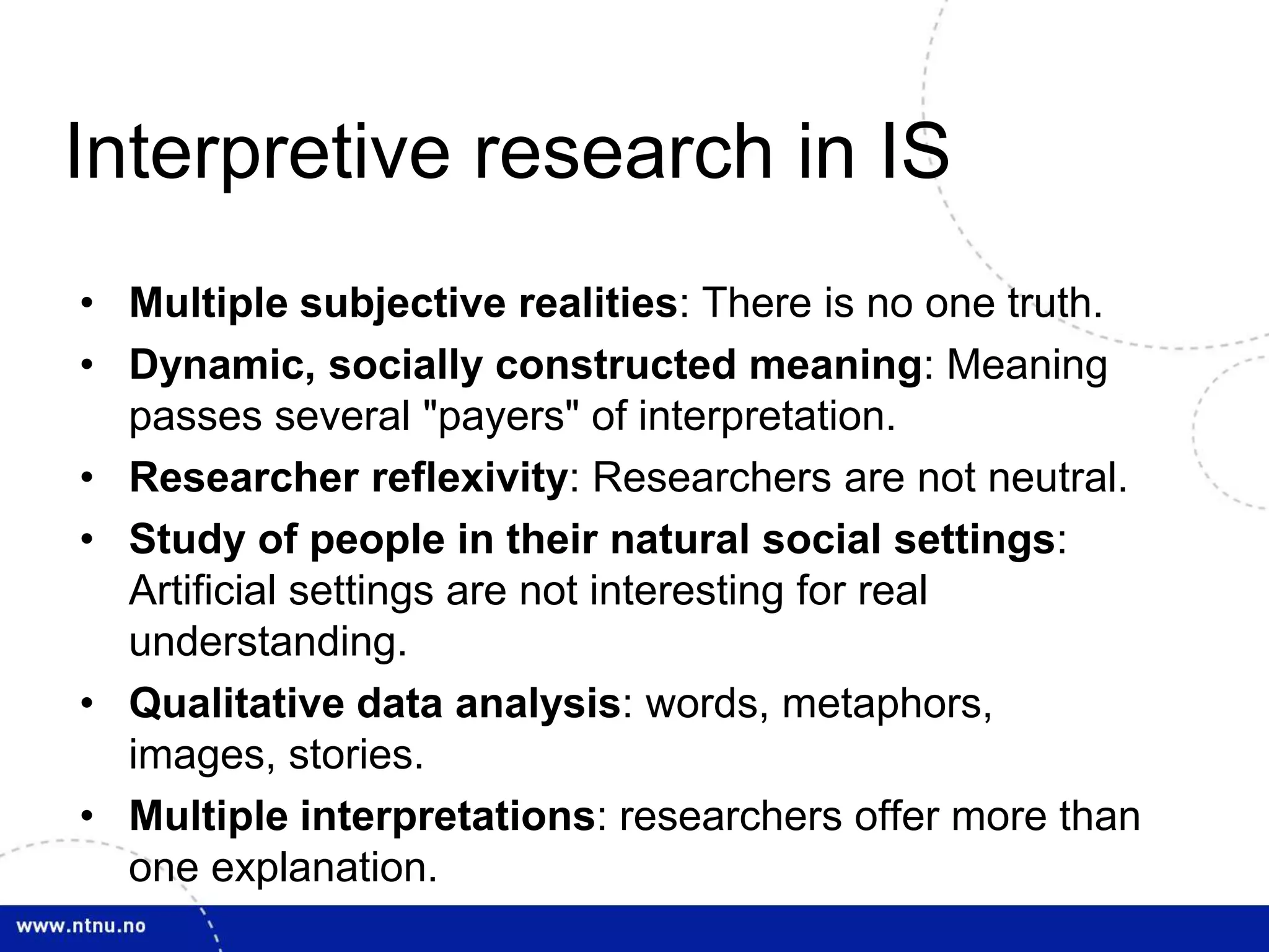 IT3010 Lecture-7 Research Paradigms | PPTX