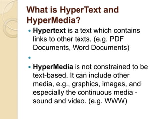 Intro to Multimedia Systems | PPTX