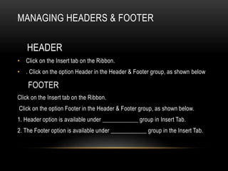 Word Processing (Intermediate) | PPTX