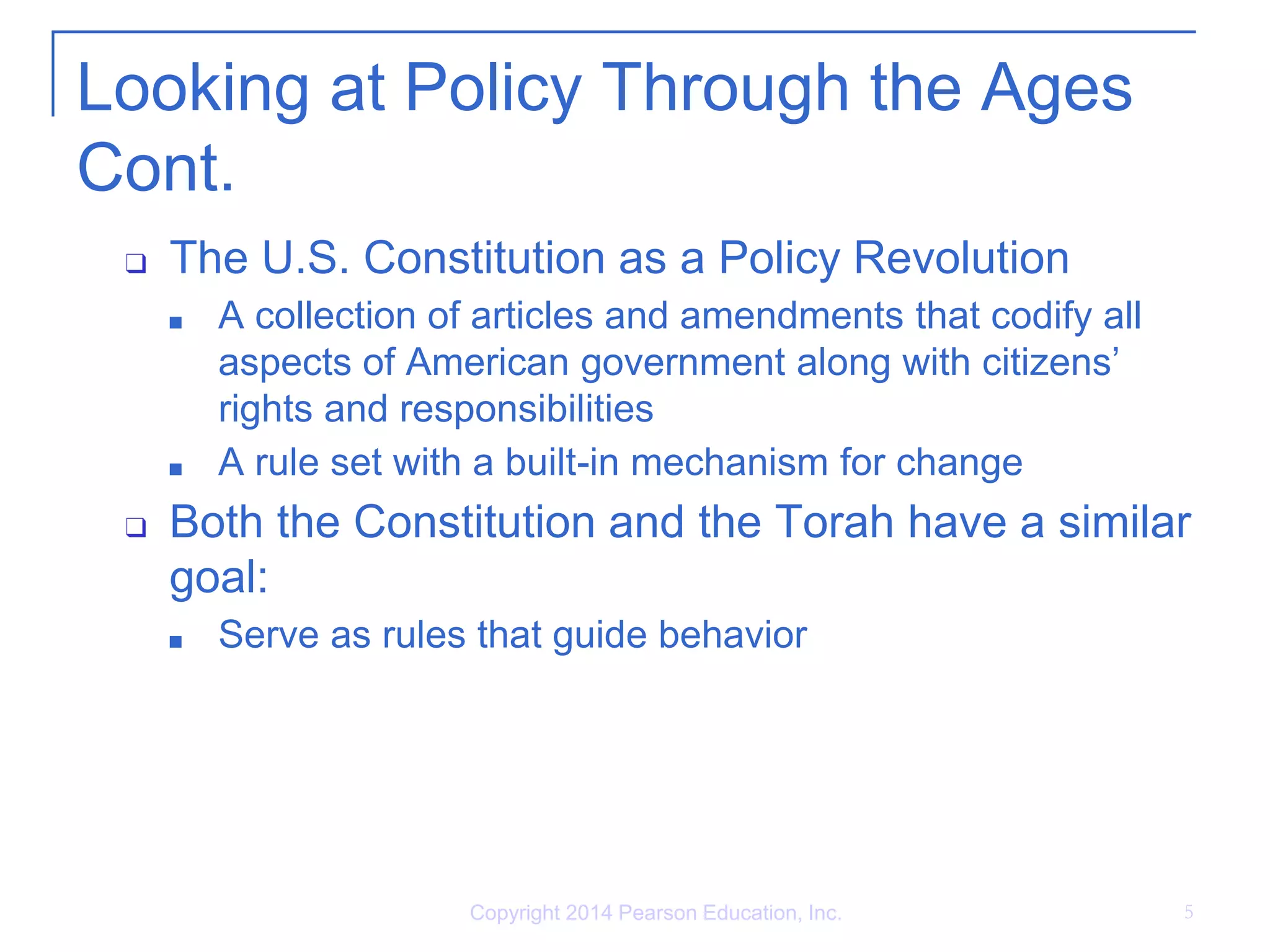Chapter 1: Understanding Policy | PPTX