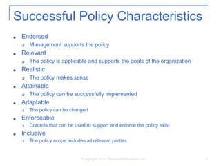 Chapter 1: Understanding Policy | PPTX | Technology & Computing
