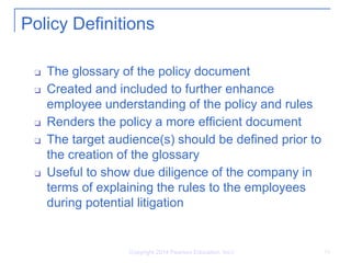 Chapter 2: Policy Elements and style | PPT
