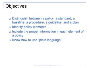 Chapter 2: Policy Elements and style | PPT
