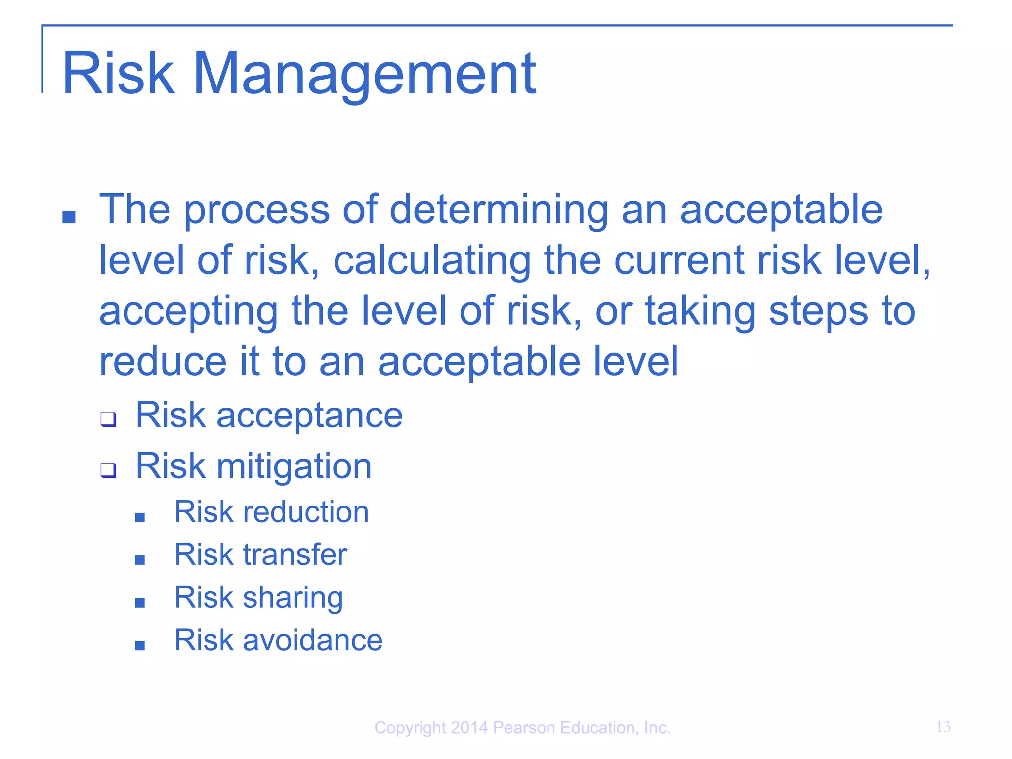 Chapter 4: Governance and Risk Management | PPTX
