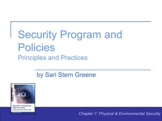 Chapter 7: Physical & Environmental Security | PPTX