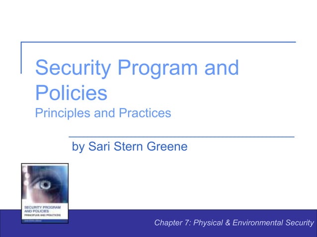 Chapter 7: Physical & Environmental Security | PPTX | Home Security ...