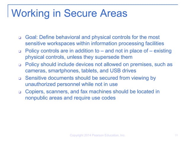 Chapter 7: Physical & Environmental Security | PPT