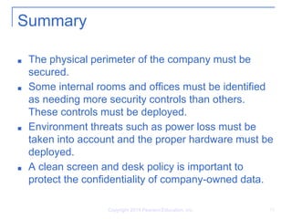 Chapter 7: Physical & Environmental Security | PPTX