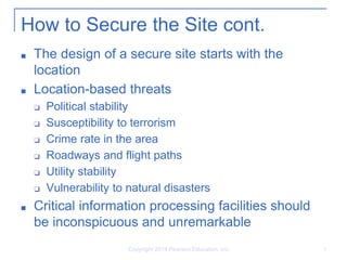 Chapter 7: Physical & Environmental Security | PPTX