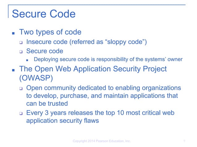 Chapter 10 Information Systems Acquisition Development And