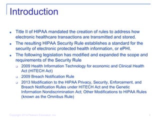 Chapter 14: Regulatory Compliance for the Healthcare Sector | PPTX ...
