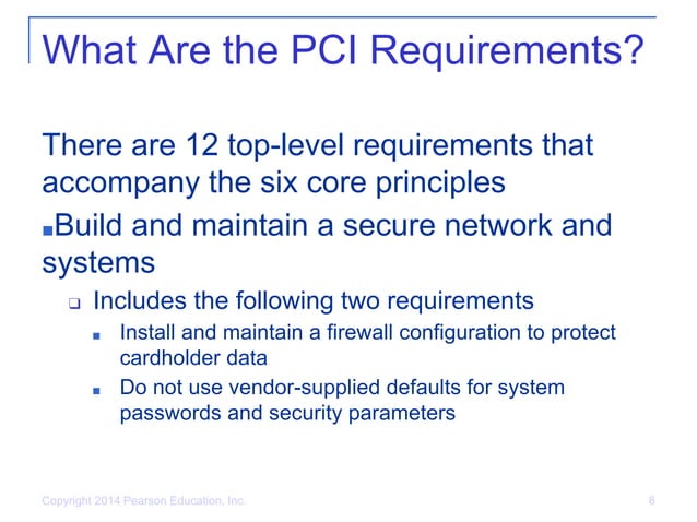 Chapter 15: PCI Compliance for Merchants | PPT