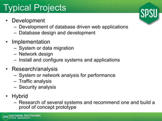 KSU IT4983 Capstone Projects Report 2017 Update | PDF