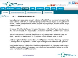 IT4IT™ - Managing the Business of IT | PDF