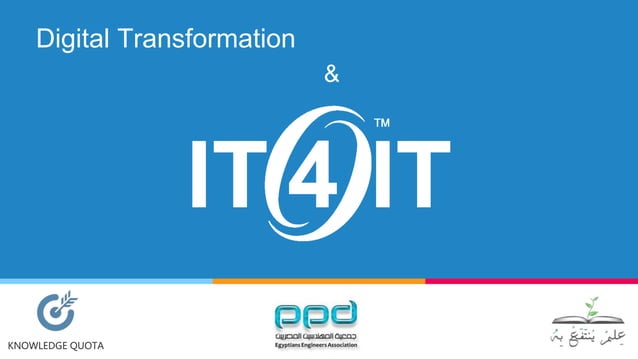 IT4IT - The Full Story for Digital Transformation - Part 2 | PPTX