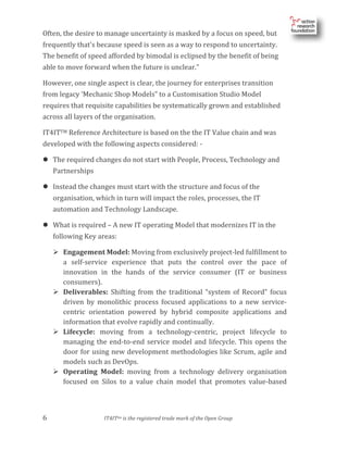 IT4IT Foundation for practitioners, Whats in it for you | PDF