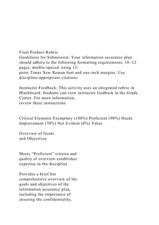 IT 549 Final Project Guidelines and Rubric Overview .docx