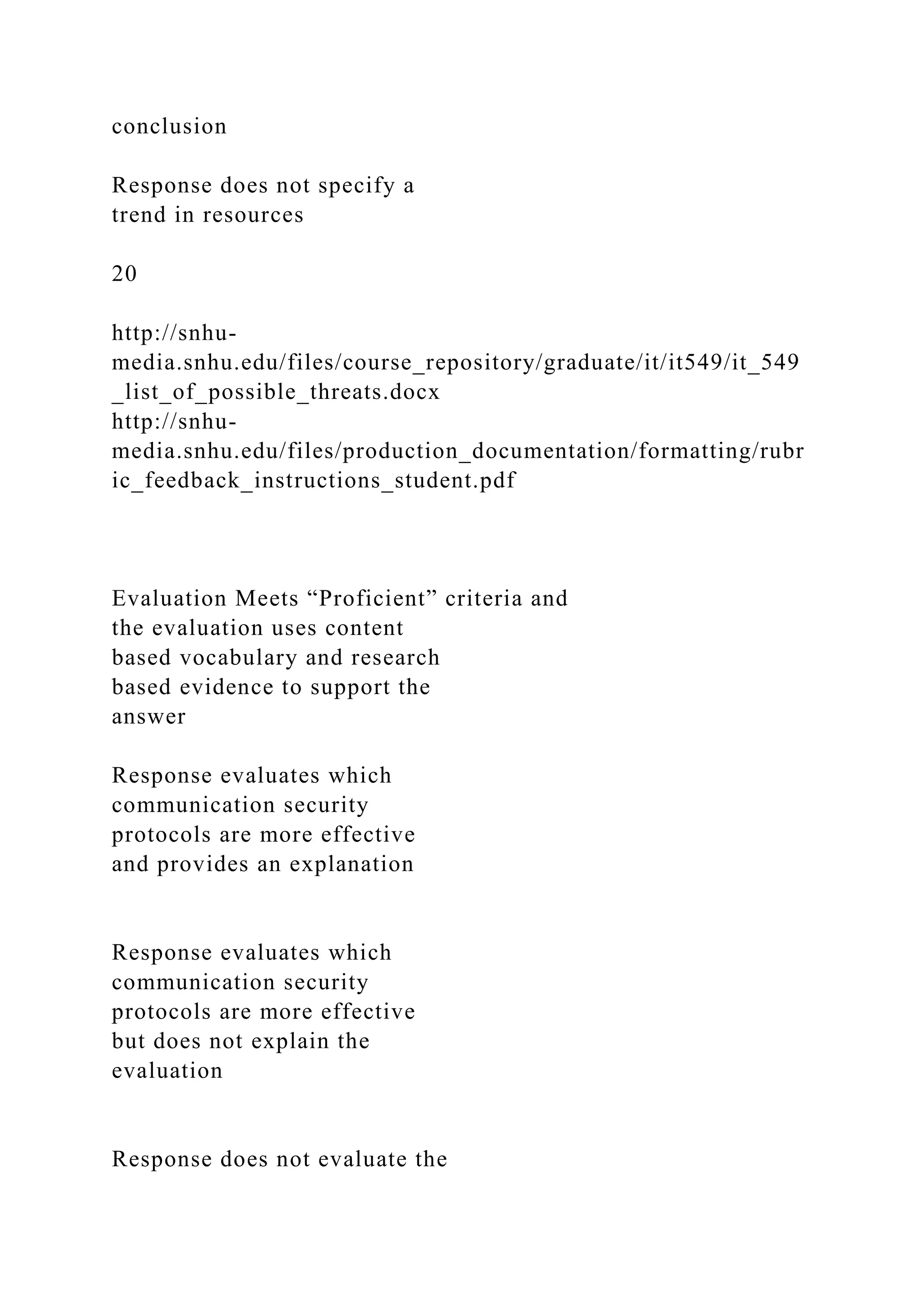 IT 549 Scenario Assignment Module Six Guidelines and Rubric .docx