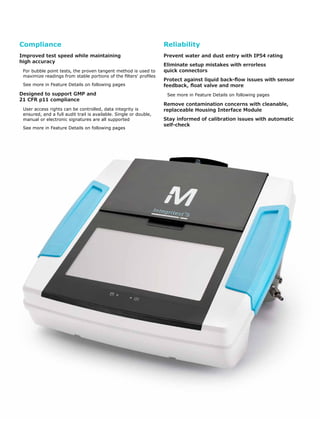 Integritest® 5 instrument: Integrity assurance with ease and confidence ...