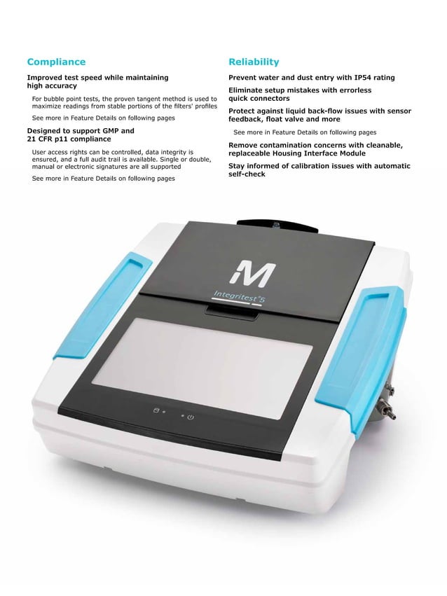 Integritest® 5 instrument: Integrity assurance with ease and confidence ...