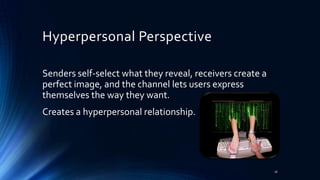 Social Information Processing Theory | PPT