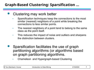 Data Mining Cluster Analysis: Advanced Concepts and Algorithms | PPT
