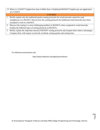 It6601 mobile computing unit 4 questions | PDF
