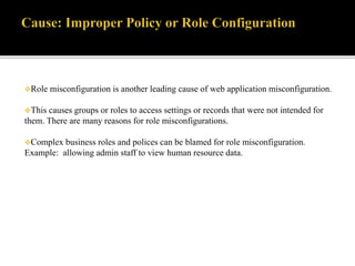 A5: Security Misconfiguration | PPT
