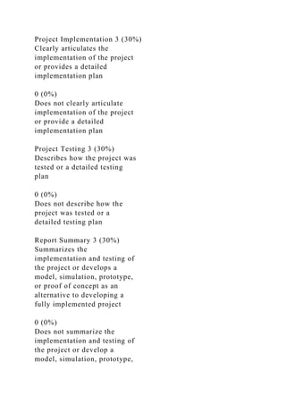 IT 700 Capstone Component 2 IT Project Report Guidelines a.docx