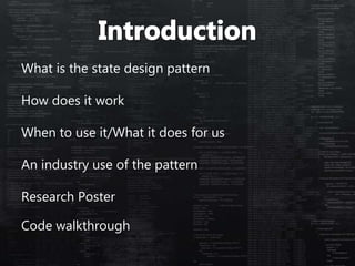 The State Design Pattern | PPTX