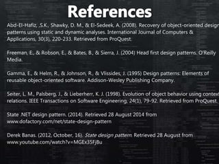 The State Design Pattern | PPTX
