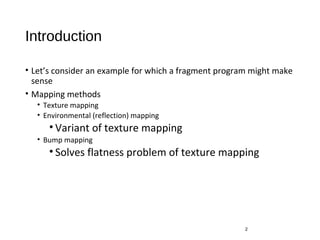 Bump Mapping | PPT