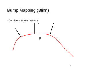 Bump Mapping | PPT