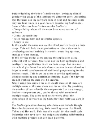 IT 8003 Cloud ComputingGroup Activity 1 SuperTAX Soft.docx | Cloud Computing | Internet