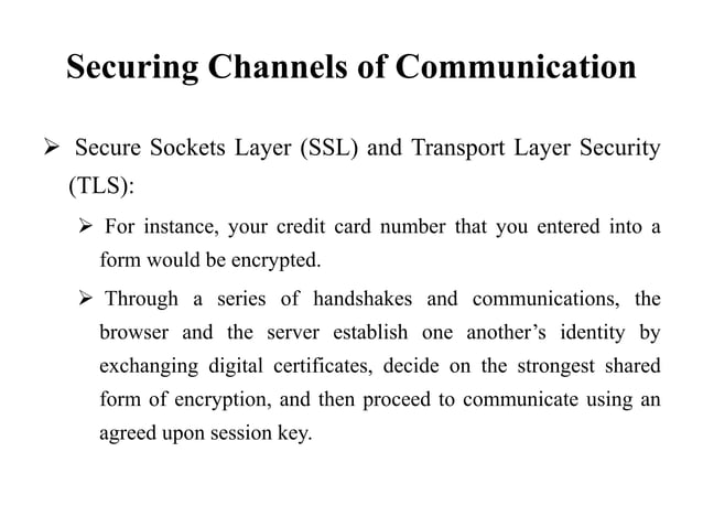 IT8005_EC_Unit_III_Securing_Communication_Channels | PPT