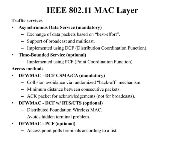 It8602 Mobile Communication Unit Iii Pdf Computer Networking Computing