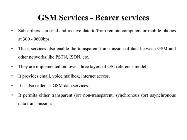 It8602 Mobile Communication Unit Ii Ppt