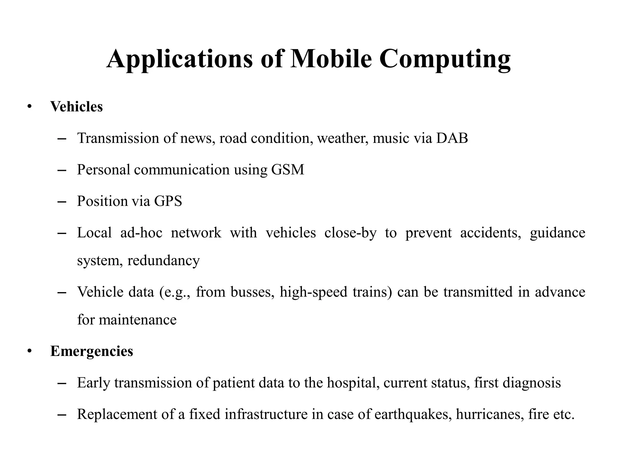 IT8602 Mobile Communication - Unit I Introduction | PDF