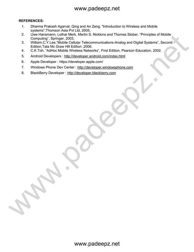 IT8602 Syllabus.pdf | Computer Networking | Computing