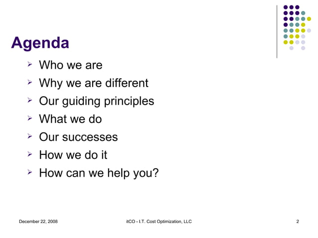 ItCo Introduction | PPT