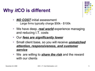 ItCo Introduction | PPT