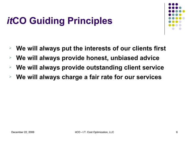 ItCo Introduction | PPT