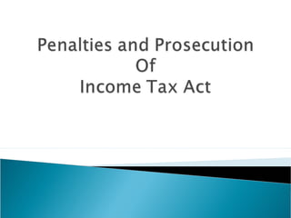 income tax act and law | PPT