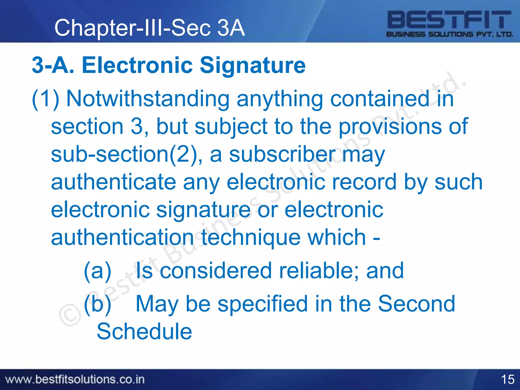 Information Technology Amendment Act 2008 | PPTX