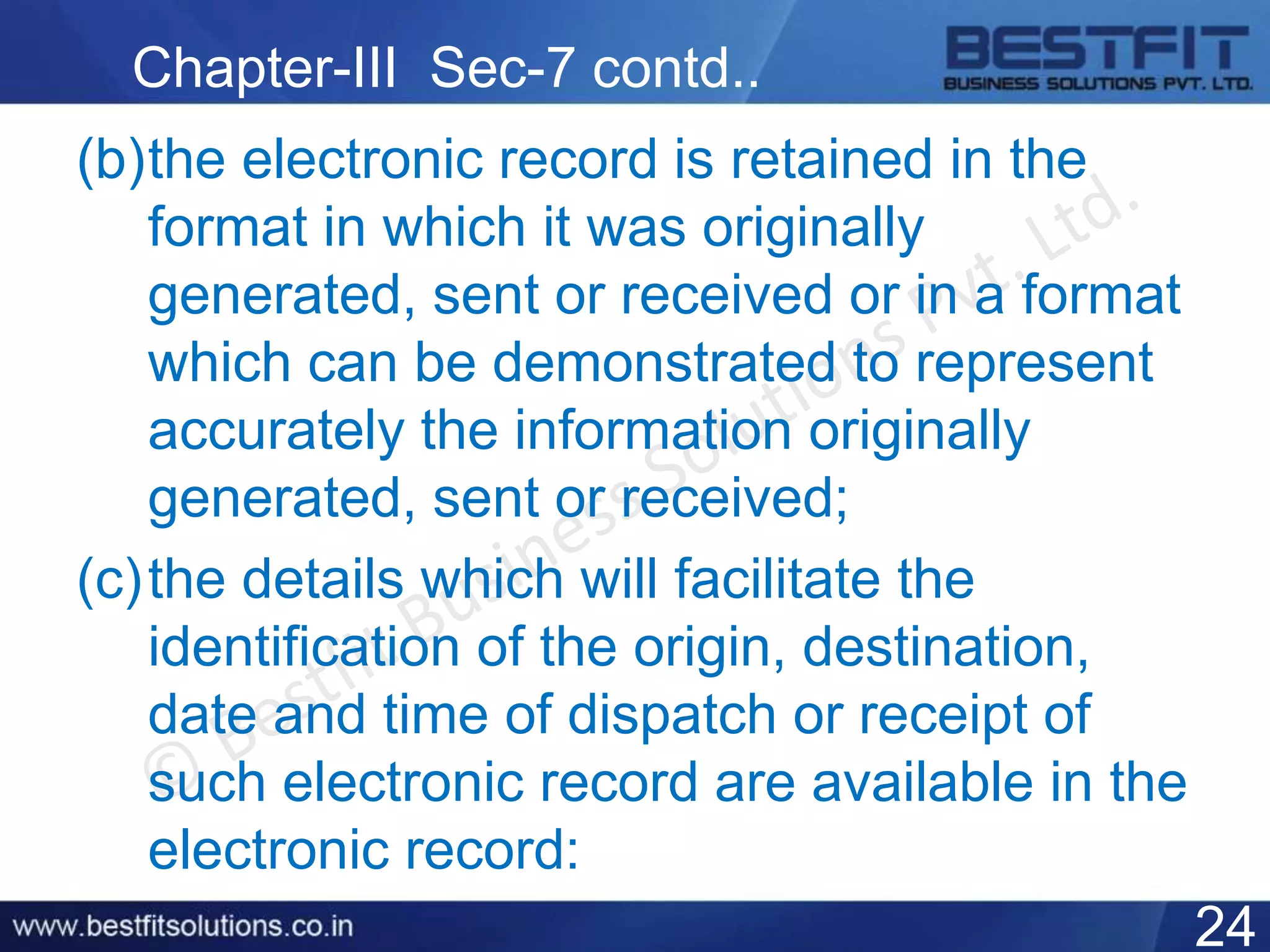 Information Technology Amendment Act 2008 | PPTX