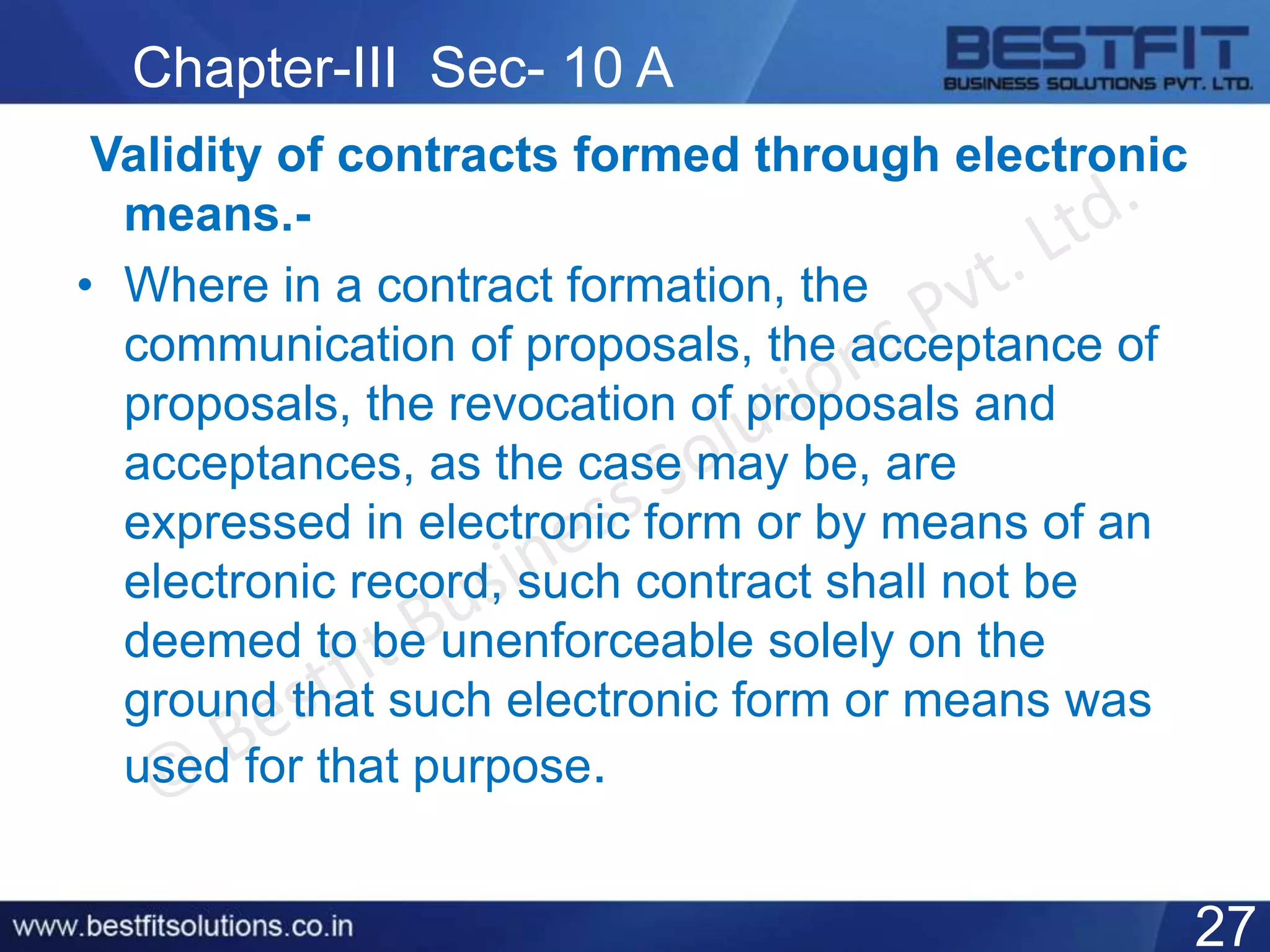 Information Technology Amendment Act 2008 | PPTX