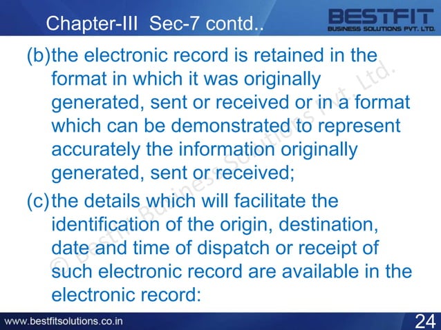 Information Technology Amendment Act 2008 | PPTX | Law