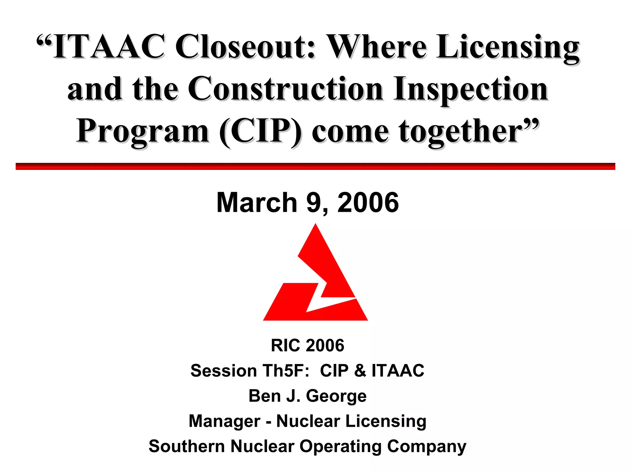 Itaac | PDF