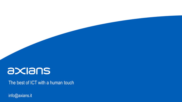 Axians Italia 2019 | PPT