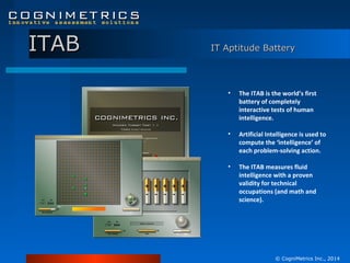 Itab innovative assessments | PPS
